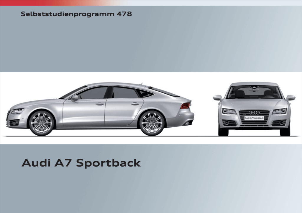 Exklusiv Audi SSP rund um den Audi A7 Sportback